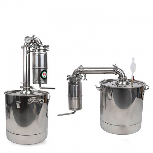 HB-AD01 50L Large Capacity Stainless Alcohol Distiller Liquor Wine ...